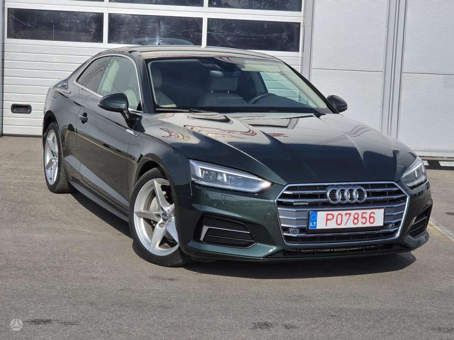 Green Audi A5 2017 in Jonava, with an engine capacity of 2.00 L and mileage of 222 thousand km for 15000 €, photo 11 on AUTOMOTO.COM.LV