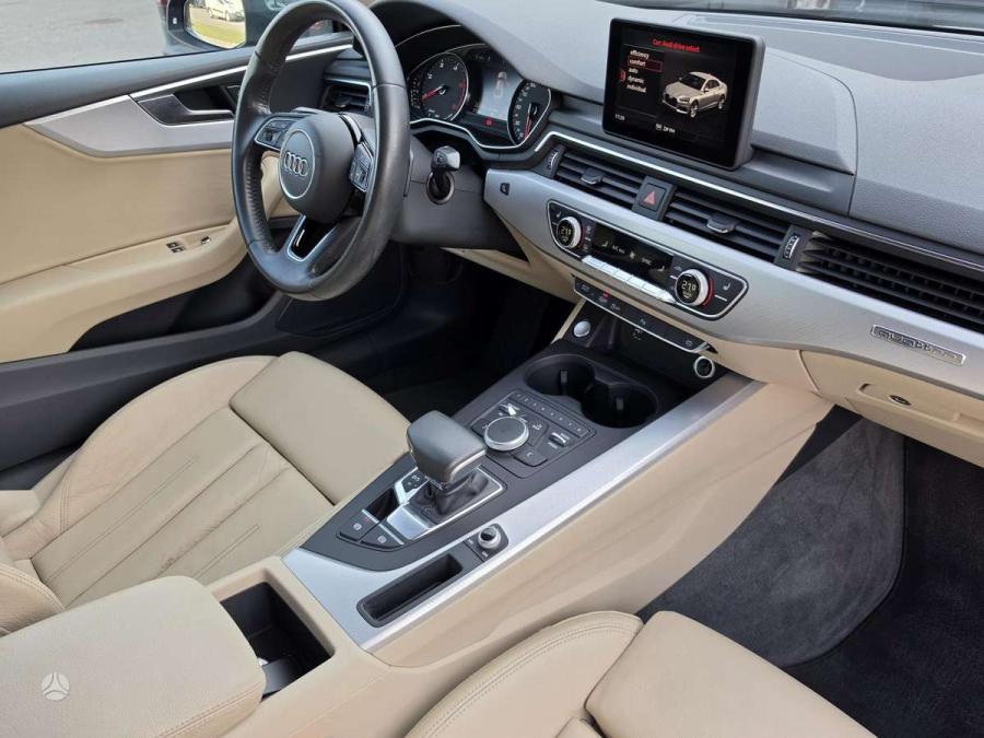 Green Audi A5 2017 in Jonava, with an engine capacity of 2.00 L and mileage of 222 thousand km for 15000 €, photo 27 on AUTOMOTO.COM.LV