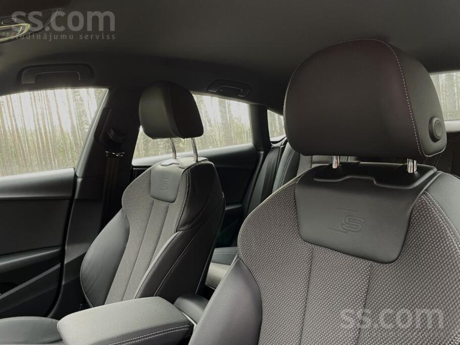 Green Audi A5 2023 in Riga, with an engine capacity of 2.00 L and mileage of 73 thousand km for 31900 €, photo 3 on AUTOMOTO.COM.LV