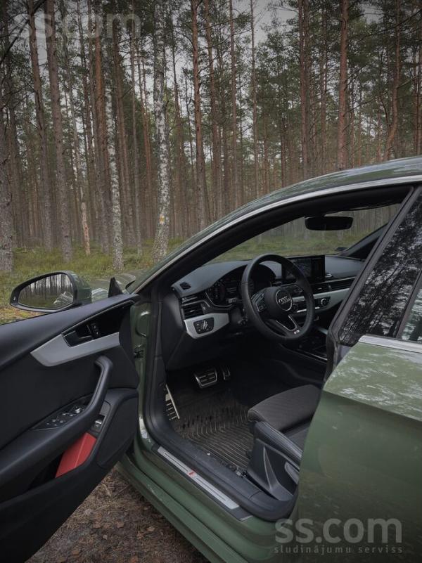 Zaļš Audi A5 2023 Rīga, ar dzinēja tilpumu 2.00 L un nobraukumu 73 tūkst. km par 31900 €, foto 5 vietnē AUTOMOTO.COM.LV