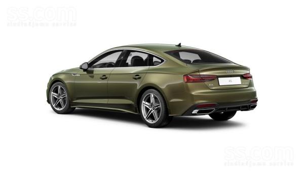 Zaļš Audi A5 2023 Rīga, ar dzinēja tilpumu 2.00 L un nobraukumu 73 tūkst. km par 31900 €, foto 9 vietnē AUTOMOTO.COM.LV