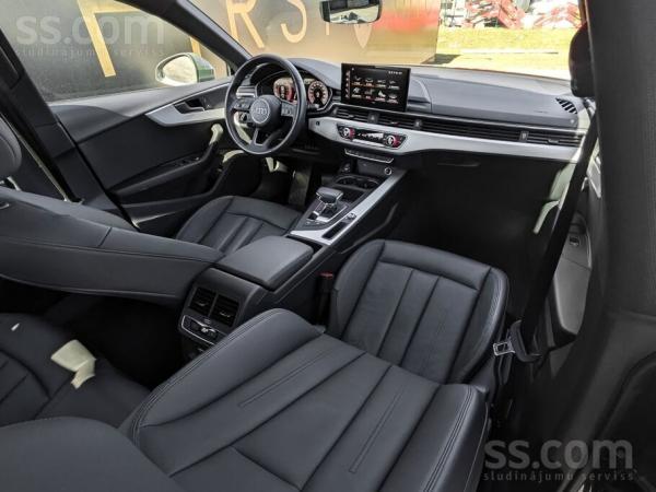 Green Audi A5 2024 in Tukums, with an engine capacity of 2.00 L and mileage of 74 thousand km for 32500 €, photo 6 on AUTOMOTO.COM.LV