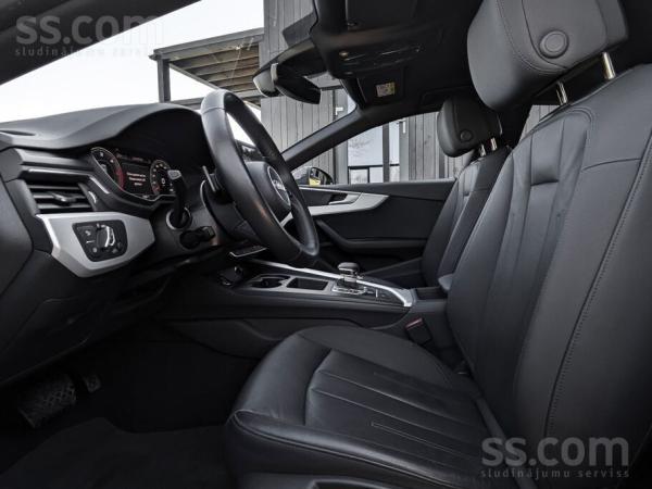Green Audi A5 2024 in Tukums, with an engine capacity of 2.00 L and mileage of 74 thousand km for 32500 €, photo 7 on AUTOMOTO.COM.LV