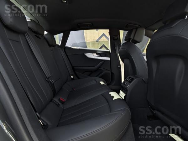 Green Audi A5 2024 in Tukums, with an engine capacity of 2.00 L and mileage of 74 thousand km for 32500 €, photo 9 on AUTOMOTO.COM.LV
