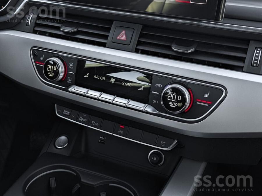 Green Audi A5 2024 in Tukums, with an engine capacity of 2.00 L and mileage of 74 thousand km for 32500 €, photo 12 on AUTOMOTO.COM.LV