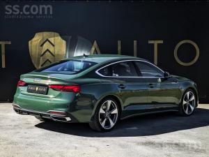 Green Audi A5 2024 in Tukums, with an engine capacity of 2.00 L and mileage of 74 thousand km for 32500 €, photo 23 on AUTOMOTO.COM.LV