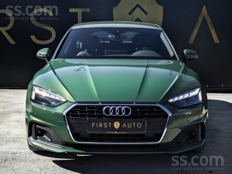 Green Audi A5 2024 in Tukums, with an engine capacity of 2.00 L and mileage of 74 thousand km for 32500 €, photo 24 on AUTOMOTO.COM.LV