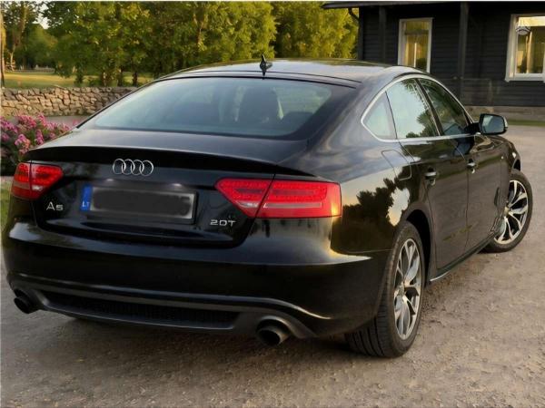 Zaļš Audi A5 2010 Alīta, ar dzinēja tilpumu 1.98 L un nobraukumu 175 tūkst. km par 8400 €, foto 3 vietnē AUTOMOTO.COM.LV