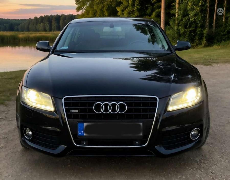 Green Audi A5 2010 in Alytus, with an engine capacity of 1.98 L and mileage of 175 thousand km for 8400 €, photo 5 on AUTOMOTO.COM.LV