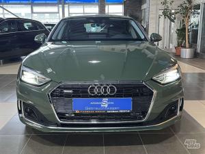 Green Audi A5 2022 in Kaunas, with an engine capacity of 2.00 L and mileage of 78 thousand km for 30063 €, photo 2 on AUTOMOTO.COM.LV