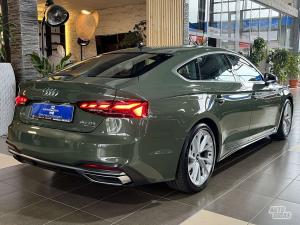 Green Audi A5 2022 in Kaunas, with an engine capacity of 2.00 L and mileage of 78 thousand km for 30063 €, photo 8 on AUTOMOTO.COM.LV