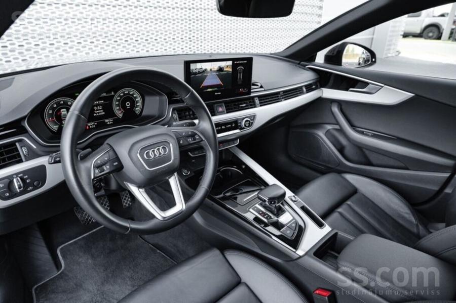 Zaļš Audi A5 2023 Rīga, ar dzinēja tilpumu 2.00 L un nobraukumu 79 tūkst. km par 32750 €, foto 12 vietnē AUTOMOTO.COM.LV
