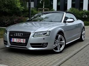 Grey Audi A5 2009 in Riga, with an engine capacity of 2.00 L and mileage of 112 thousand km for 8500 €, photo  on AUTOMOTO.COM.LV
