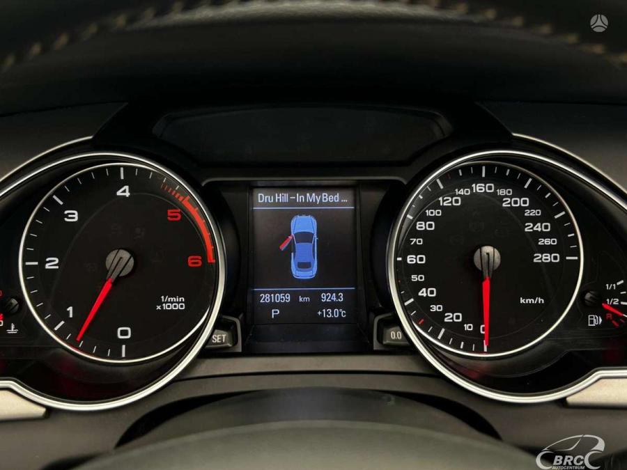 Pelēks Audi A5 2009 Viļņa, ar dzinēja tilpumu 2.97 L un nobraukumu 281 tūkst. km par 7250 €, foto 18 vietnē AUTOMOTO.COM.LV