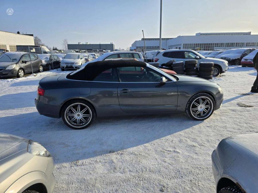 Pelēks Audi A5 2012 Marijampole, ar dzinēja tilpumu 2.97 L un nobraukumu 280 tūkst. km par 10300 €, foto 7 vietnē AUTOMOTO.COM.LV