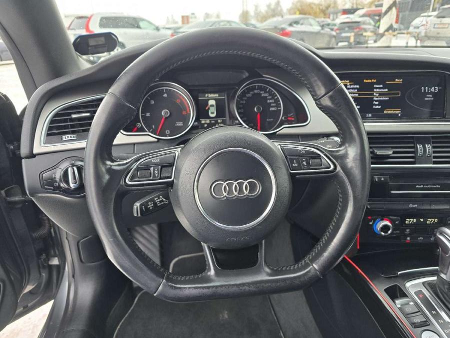 Grey Audi A5 2012 in Marijampole, with an engine capacity of 2.97 L and mileage of 280 thousand km for 10300 €, photo 10 on AUTOMOTO.COM.LV