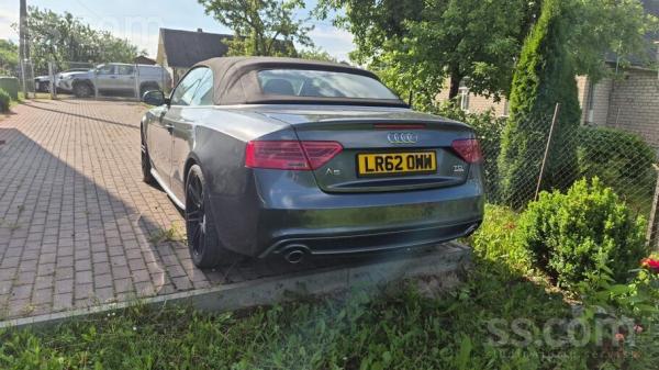 Grey Audi A5 2012 in Rezekne, with an engine capacity of 3.00 L and mileage of 108 thousand km for 6665 €, photo 2 on AUTOMOTO.COM.LV