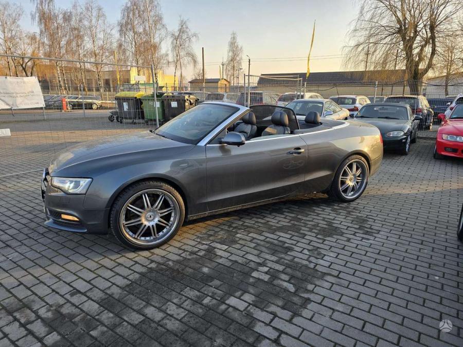 Pelēks Audi A5 2012 Marijampole, ar dzinēja tilpumu 2.97 L un nobraukumu 280 tūkst. km par 8800 €, foto 6 vietnē AUTOMOTO.COM.LV
