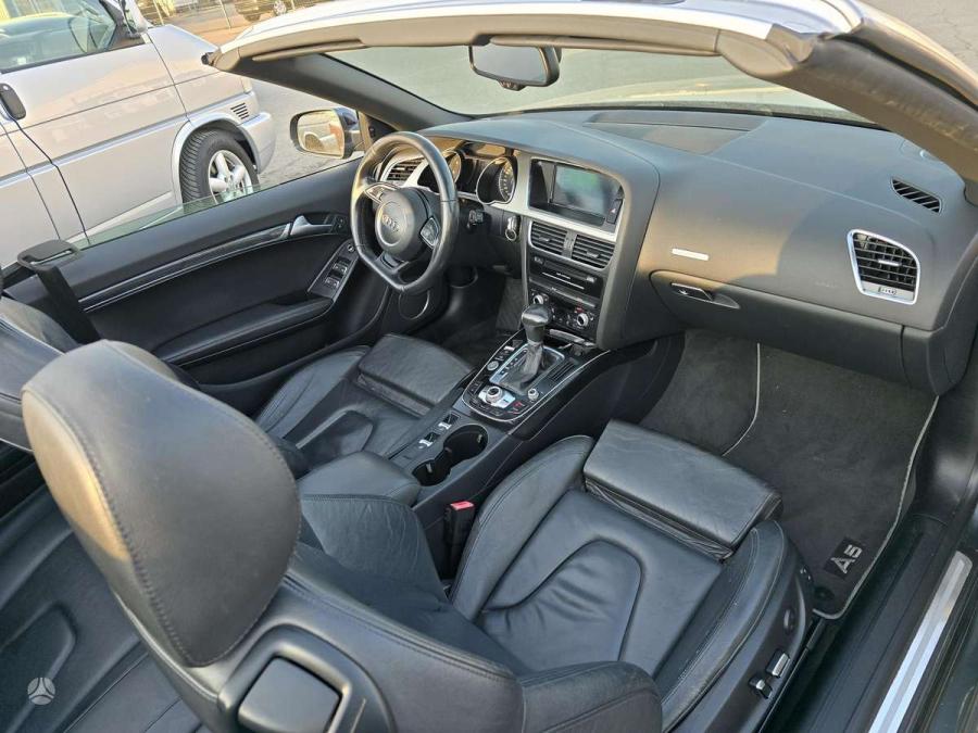 Pelēks Audi A5 2012 Marijampole, ar dzinēja tilpumu 2.97 L un nobraukumu 280 tūkst. km par 8800 €, foto 12 vietnē AUTOMOTO.COM.LV