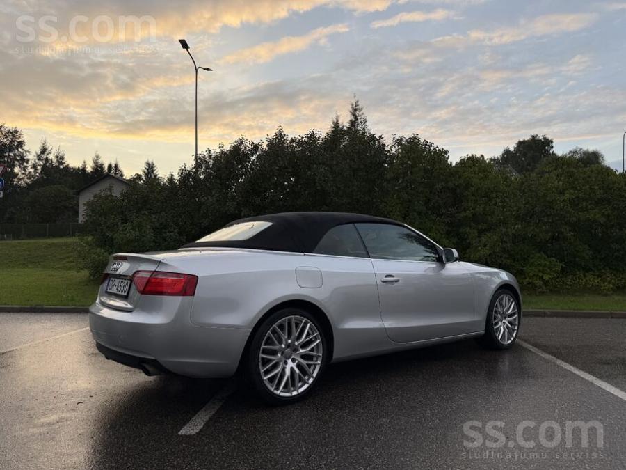 Grey Audi A5 2012 in Valmiera, with an engine capacity of 1.80 L and mileage of 208 thousand km for 10990 €, photo 7 on AUTOMOTO.COM.LV