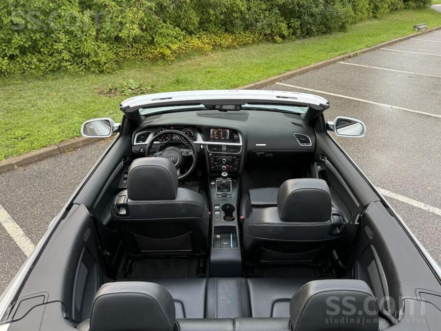 Grey Audi A5 2012 in Valmiera, with an engine capacity of 1.80 L and mileage of 208 thousand km for 10990 €, photo 12 on AUTOMOTO.COM.LV