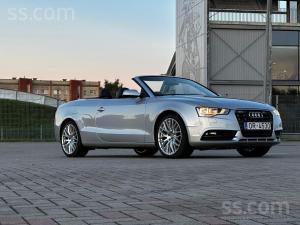 Grey Audi A5 2012 in Valmiera, with an engine capacity of 1.80 L and mileage of 209 thousand km for 10990 €, photo 1 on AUTOMOTO.COM.LV