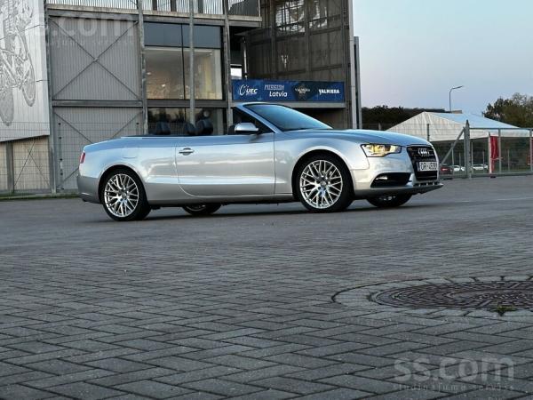 Grey Audi A5 2012 in Valmiera, with an engine capacity of 1.80 L and mileage of 209 thousand km for 10990 €, photo 3 on AUTOMOTO.COM.LV