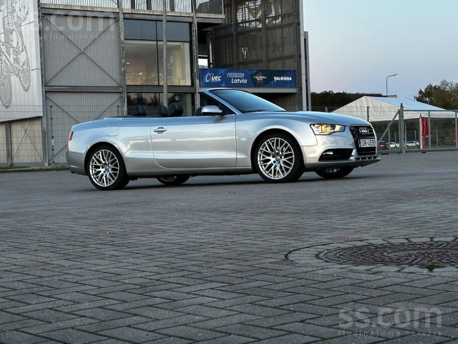 Grey Audi A5 2012 in Valmiera, with an engine capacity of 1.80 L and mileage of 209 thousand km for 10990 €, photo 3 on AUTOMOTO.COM.LV