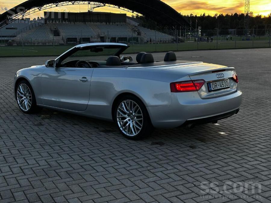 Grey Audi A5 2012 in Valmiera, with an engine capacity of 1.80 L and mileage of 209 thousand km for 10990 €, photo 9 on AUTOMOTO.COM.LV