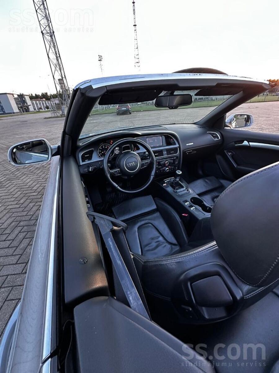 Grey Audi A5 2012 in Valmiera, with an engine capacity of 1.80 L and mileage of 209 thousand km for 10990 €, photo 15 on AUTOMOTO.COM.LV