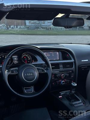 Grey Audi A5 2012 in Valmiera, with an engine capacity of 1.80 L and mileage of 209 thousand km for 10990 €, photo 17 on AUTOMOTO.COM.LV