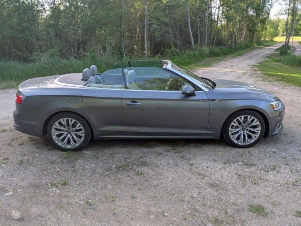 Pelēks Audi A5 2018 Viļņa, ar dzinēja tilpumu 1.98 L un nobraukumu 43 tūkst. km par 24000 €, foto 5 vietnē AUTOMOTO.COM.LV