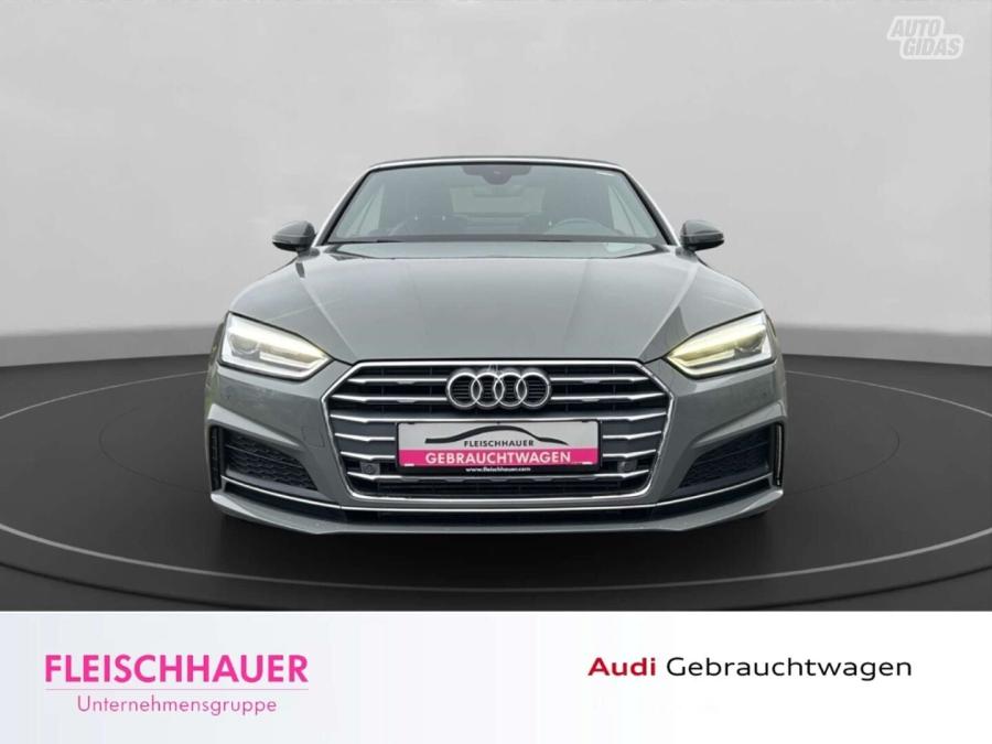 Grey Audi A5 2019 in Kaunas, with an engine capacity of 2.00 L and mileage of 70 thousand km for 31660 €, photo 2 on AUTOMOTO.COM.LV