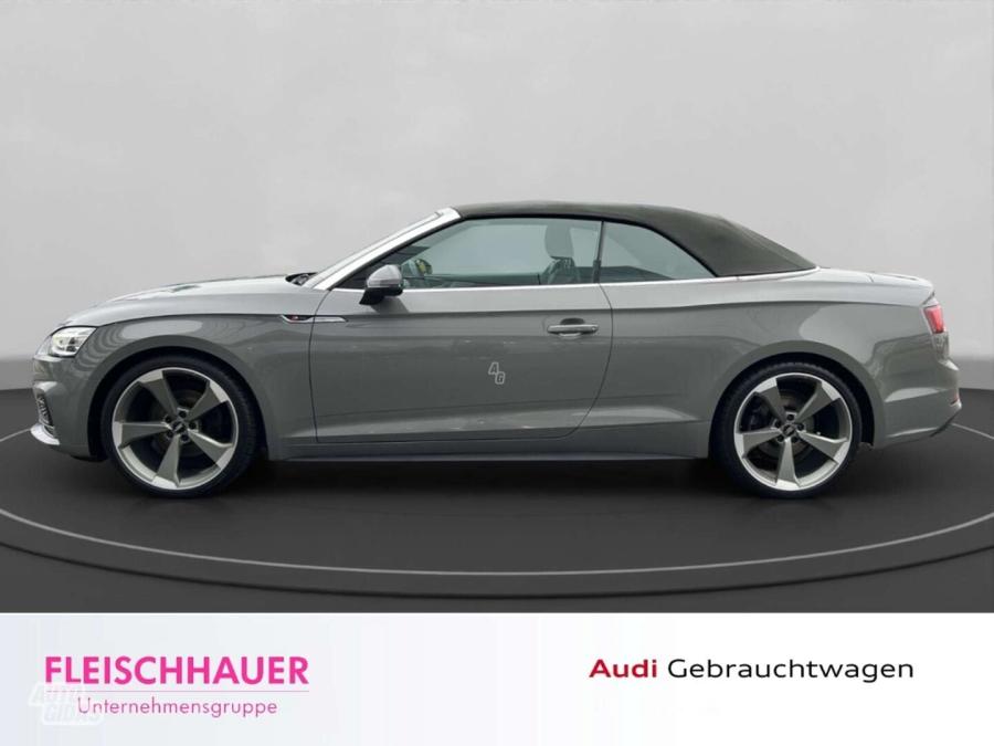 Grey Audi A5 2019 in Kaunas, with an engine capacity of 2.00 L and mileage of 70 thousand km for 31660 €, photo 3 on AUTOMOTO.COM.LV