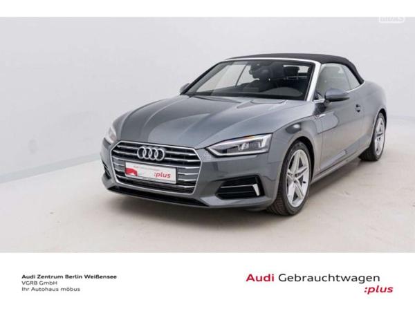 Pelēks Audi A5 2019 Kauņa, ar dzinēja tilpumu 2.00 L un nobraukumu 33 tūkst. km par 32586 €, foto 2 vietnē AUTOMOTO.COM.LV