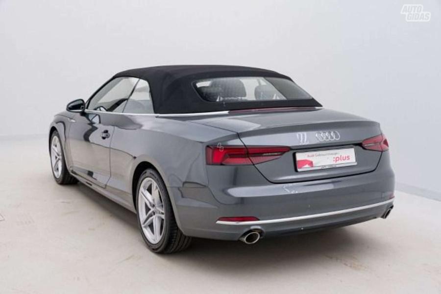 Grey Audi A5 2019 in Kaunas, with an engine capacity of 2.00 L and mileage of 33 thousand km for 32586 €, photo 7 on AUTOMOTO.COM.LV
