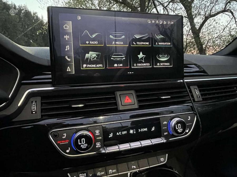 Pelēks Audi A5 2020 Raseiniai, ar dzinēja tilpumu 2.00 L un nobraukumu 185 tūkst. km par 22899 €, foto 23 vietnē AUTOMOTO.COM.LV