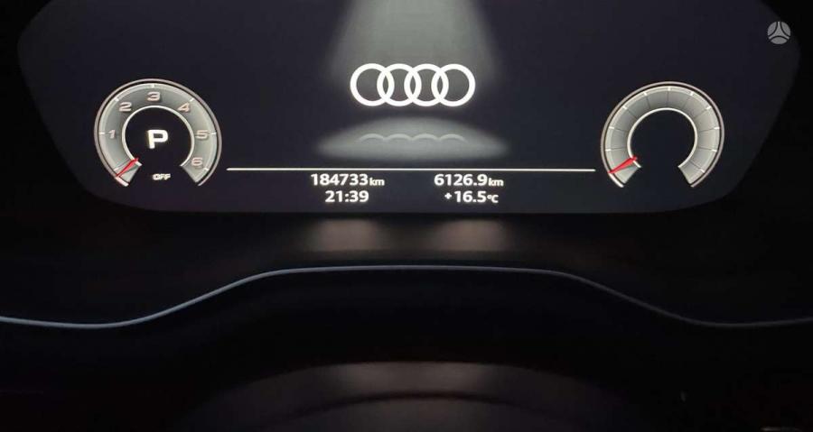 Pelēks Audi A5 2020 Raseiniai, ar dzinēja tilpumu 2.00 L un nobraukumu 185 tūkst. km par 22899 €, foto 29 vietnē AUTOMOTO.COM.LV