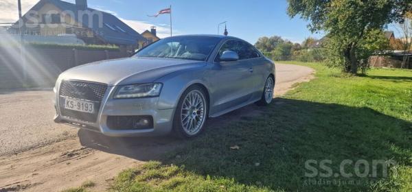 Pelēks Audi A5 2007 Rīga, ar dzinēja tilpumu 3.00 L un nobraukumu 523 tūkst. km par 5150 €, foto 7 vietnē AUTOMOTO.COM.LV