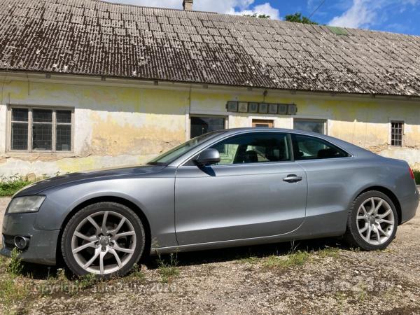 Grey Audi A5 2007 in Tallinn, with an engine capacity of 3.00 L and mileage of 493 thousand km for 5225 €, photo 2 on AUTOMOTO.COM.LV