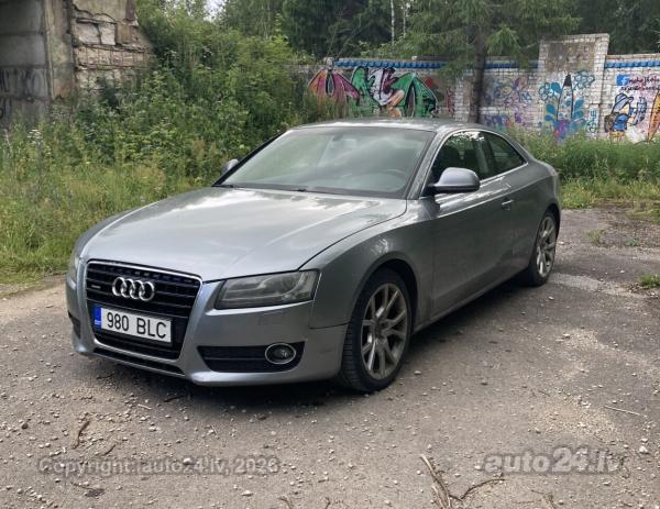 Grey Audi A5 2007 in Tallinn, with an engine capacity of 3.00 L and mileage of 493 thousand km for 5225 €, photo 4 on AUTOMOTO.COM.LV