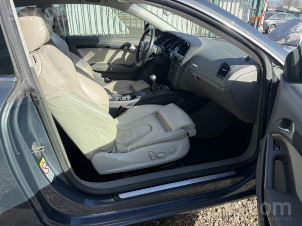 Pelēks Audi A5 2007 Rīga, ar dzinēja tilpumu 3.00 L un nobraukumu 207 tūkst. km par 6990 €, foto 7 vietnē AUTOMOTO.COM.LV