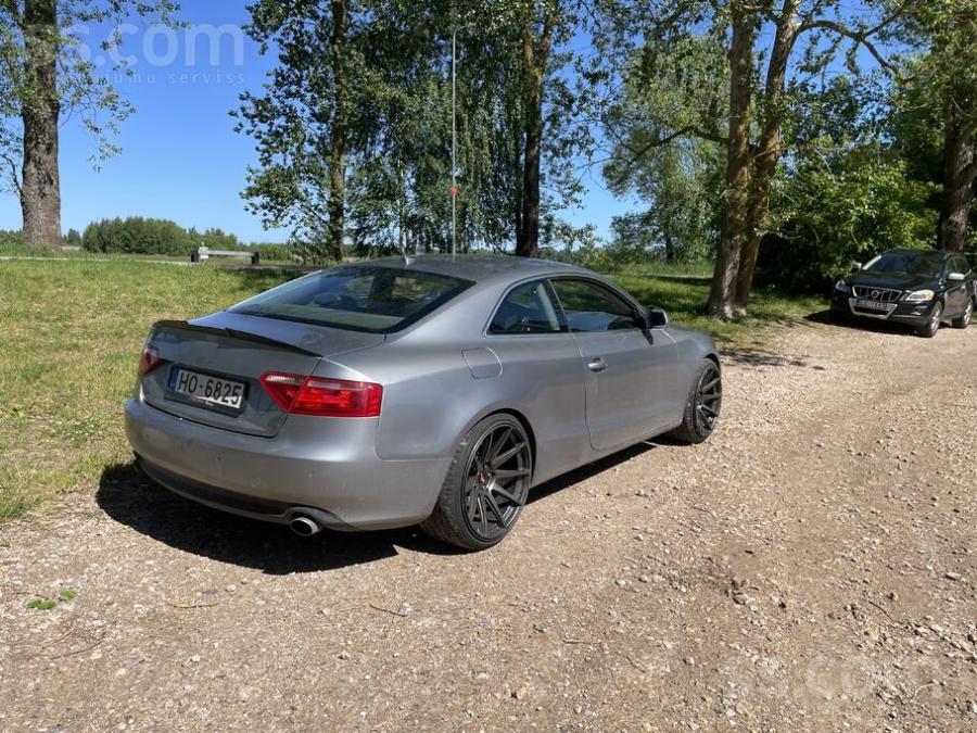 Pelēks Audi A5 2007 Bauska, ar dzinēja tilpumu 3.00 L un nobraukumu 593 tūkst. km par 5200 €, foto 5 vietnē AUTOMOTO.COM.LV
