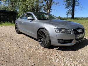 Pelēks Audi A5 2007 Bauska, ar dzinēja tilpumu 3.00 L un nobraukumu 593 tūkst. km par 5200 €, foto 7 vietnē AUTOMOTO.COM.LV