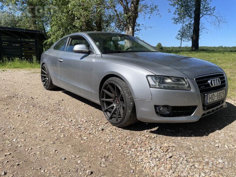 Pelēks Audi A5 2007 Bauska, ar dzinēja tilpumu 3.00 L un nobraukumu 593 tūkst. km par 5200 €, foto 7 vietnē AUTOMOTO.COM.LV