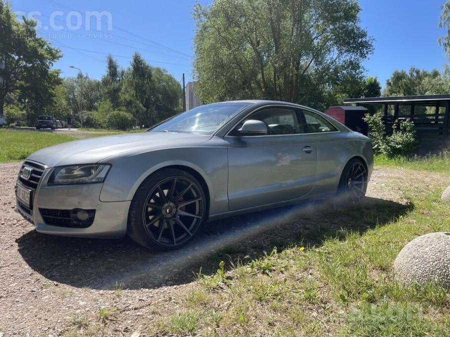 Pelēks Audi A5 2007 Bauska, ar dzinēja tilpumu 3.00 L un nobraukumu 593 tūkst. km par 5200 €, foto 9 vietnē AUTOMOTO.COM.LV