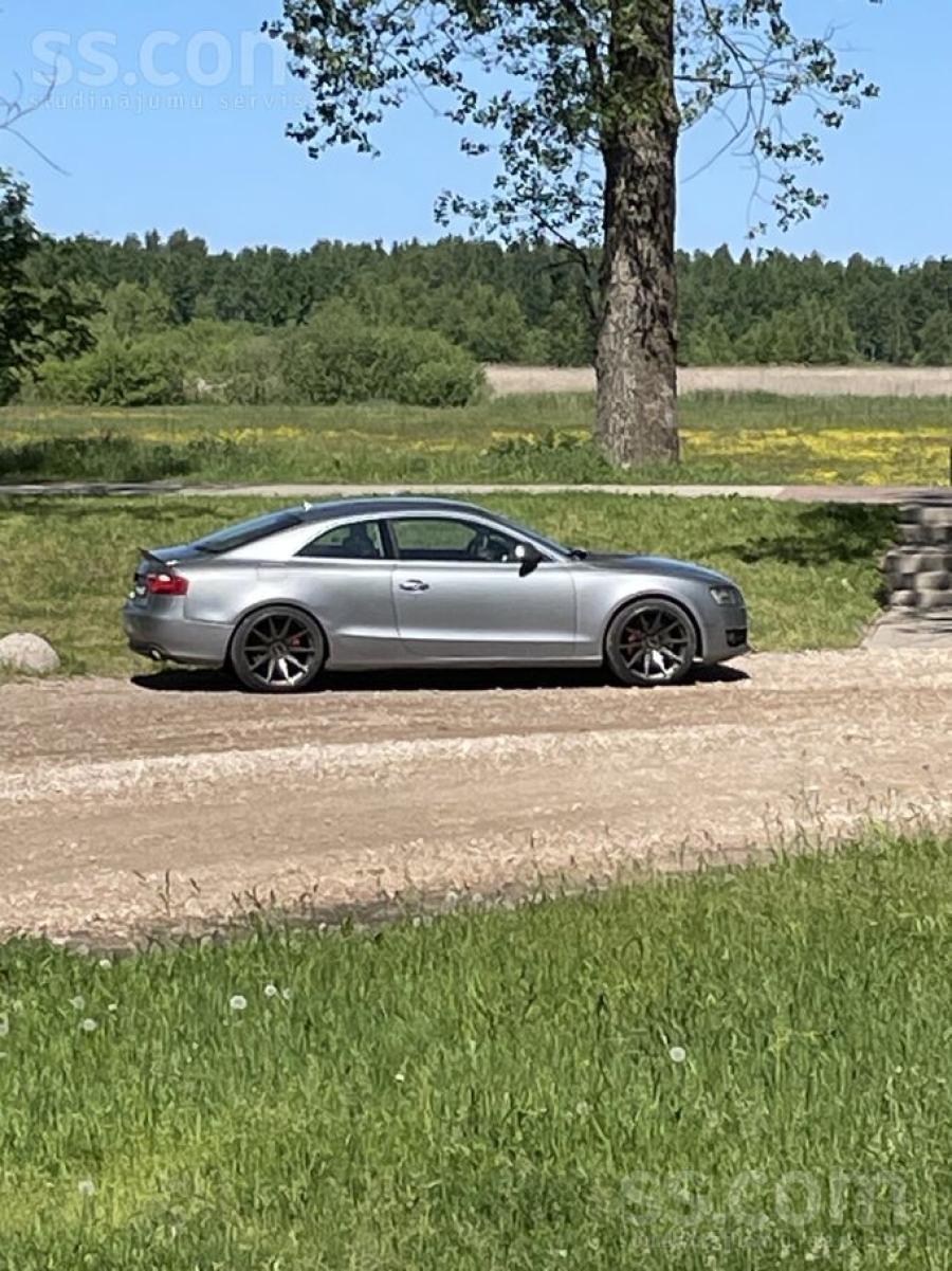 Pelēks Audi A5 2007 Bauska, ar dzinēja tilpumu 3.00 L un nobraukumu 593 tūkst. km par 5200 €, foto 10 vietnē AUTOMOTO.COM.LV