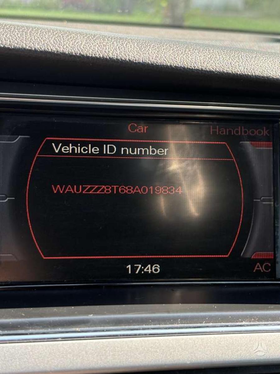 Серый Ауди А5 2007 в Мажейкяй, объемом двигателя 2.97 л и пробегом 280 тыс. км за 3500 €, фото 27 на AUTOMOTO.COM.LV