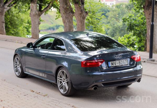 Pelēks Audi A5 2007 Bauska, ar dzinēja tilpumu 3.00 L un nobraukumu 305 tūkst. km par 7000 €, foto 3 vietnē AUTOMOTO.COM.LV