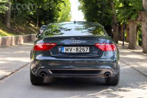 Grey Audi A5 2007 in Bauska, with an engine capacity of 3.00 L and mileage of 305 thousand km for 7000 €, photo 5 on AUTOMOTO.COM.LV